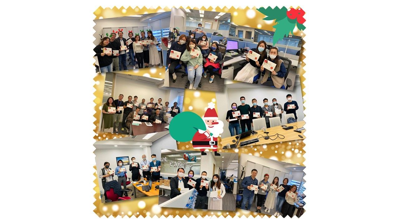 Christmas Gift from the MOL CSR & EE Committee - MOL Hong Kong